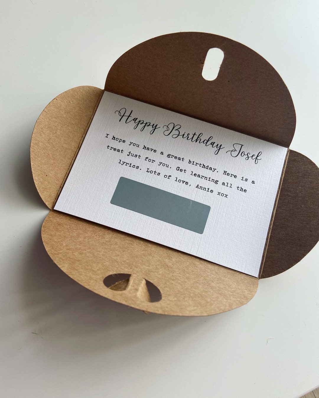 Surprise Reveal Card With Pop Open Envelope, Interactive Greeting Card ...
