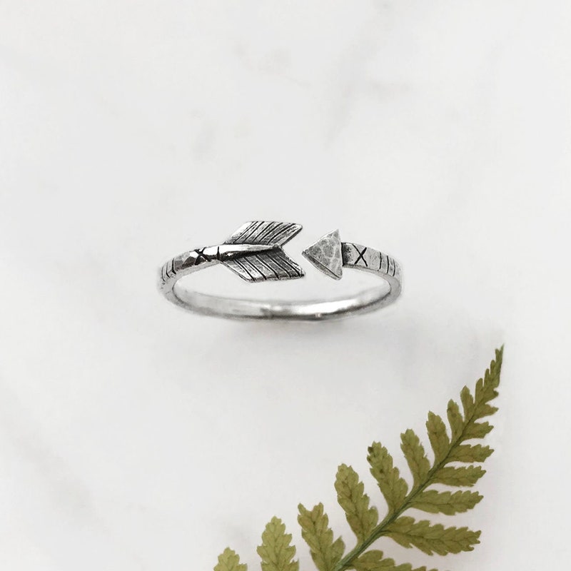 Arrow Ring - Etsy