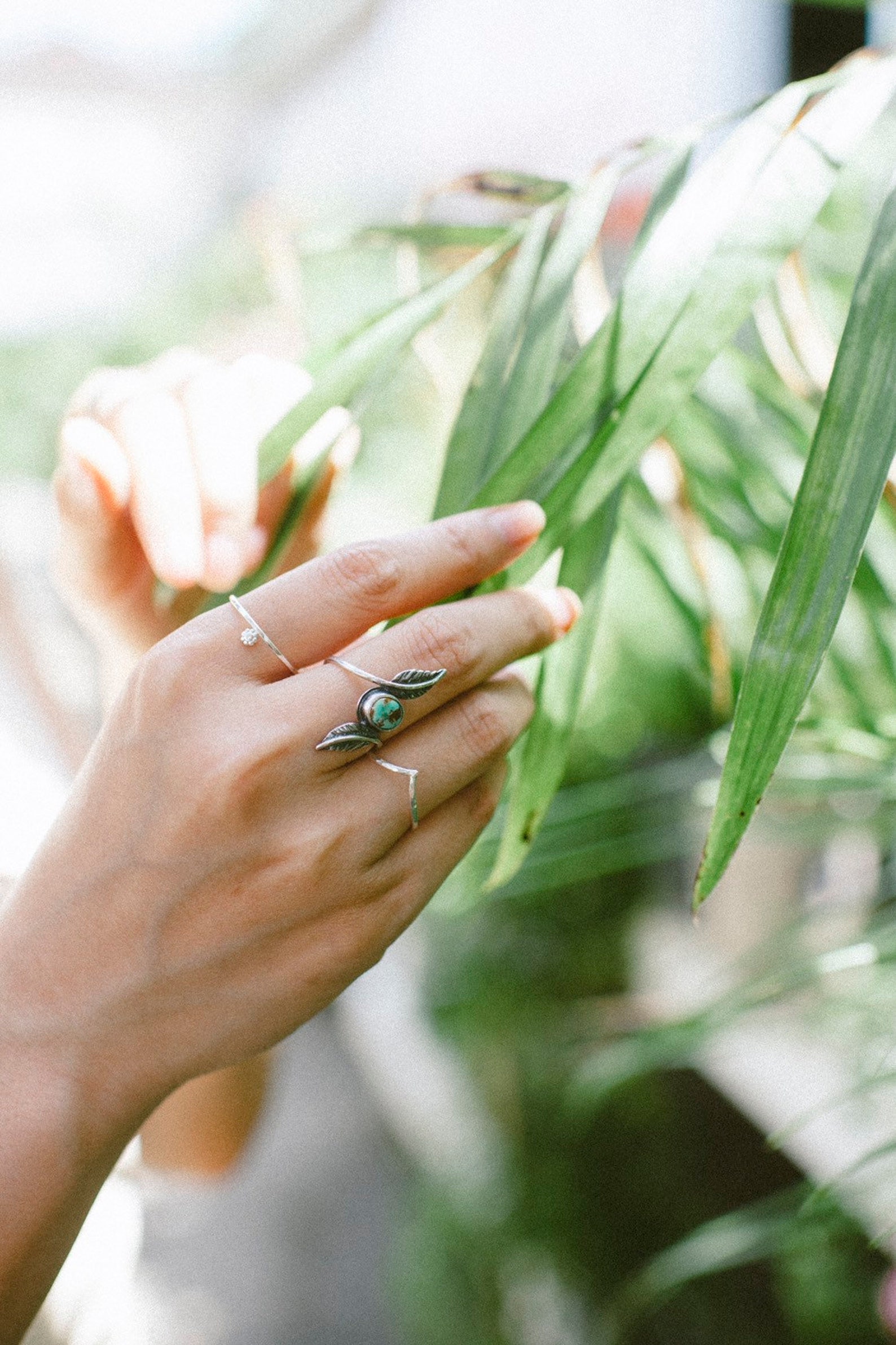 Chevron Stacking Ring W/ Hammered Texture. Delicate Stacking - Etsy