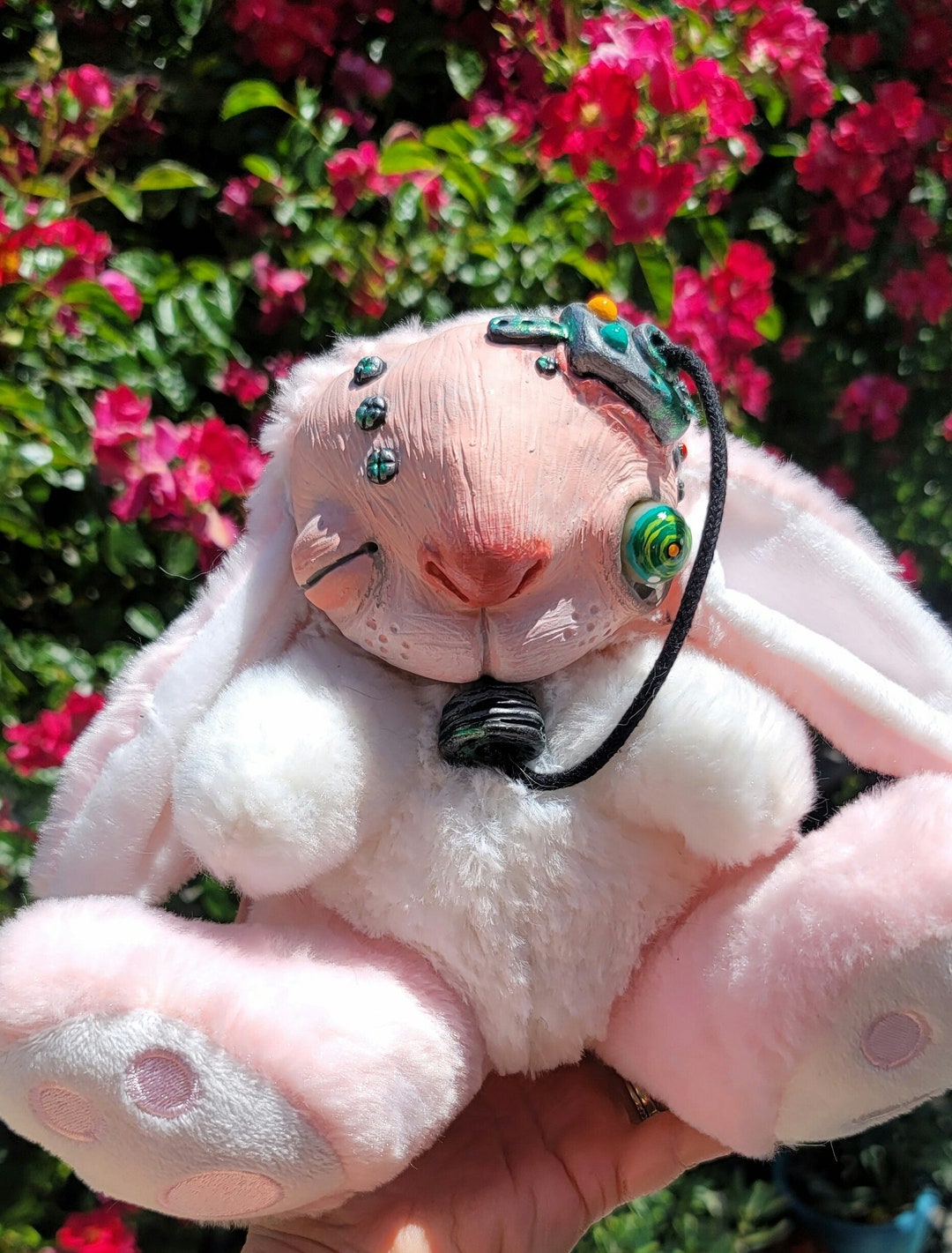 Bonnie Bunnie the Apocalyptic Rabbit Art Sculpture Plush - Etsy