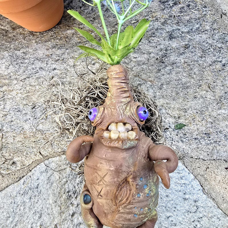 Mandrake Sculpture - Etsy