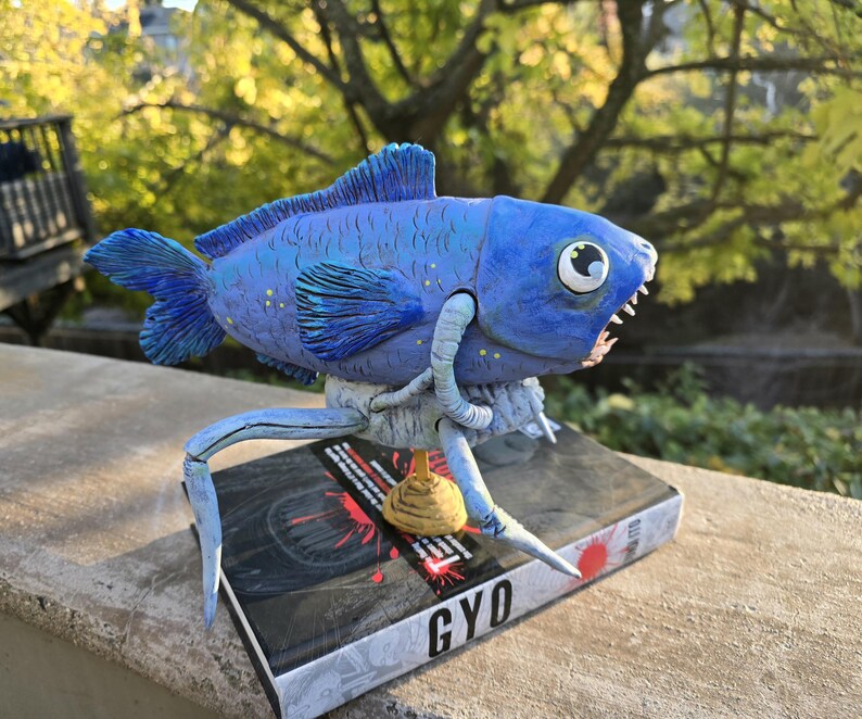 GYO - Junji Ito Parasitic Fish - Art Sculpture (book Not Included!) - Etsy