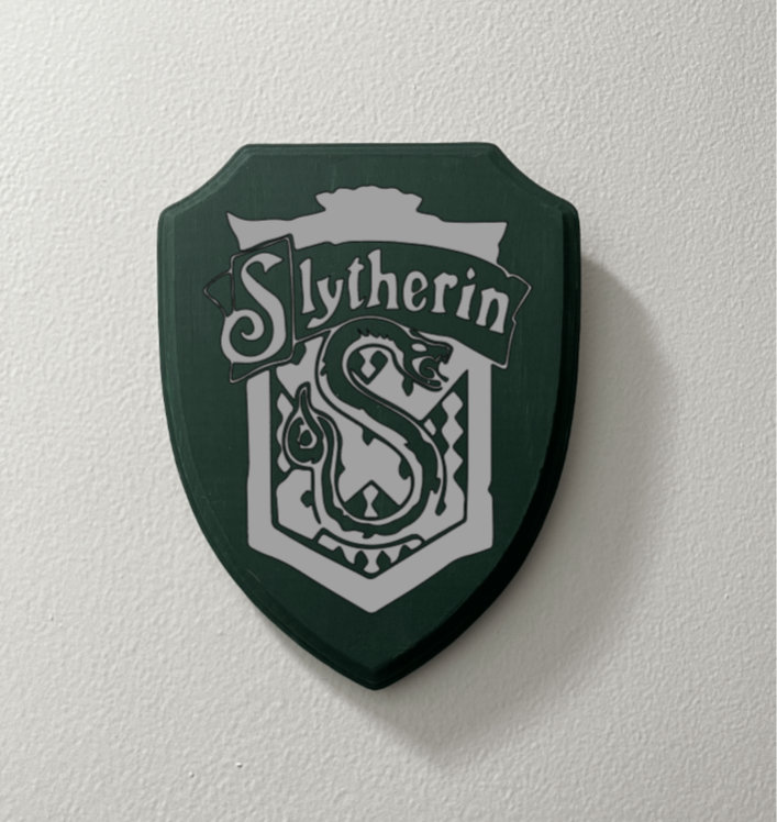 Wizard House Crests Decor / Wizard Decor - Etsy