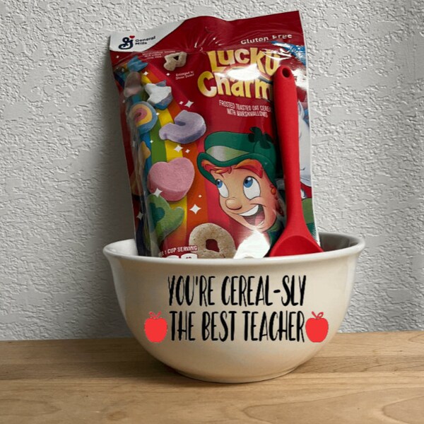 Cerealsly the Best Teacher - Etsy