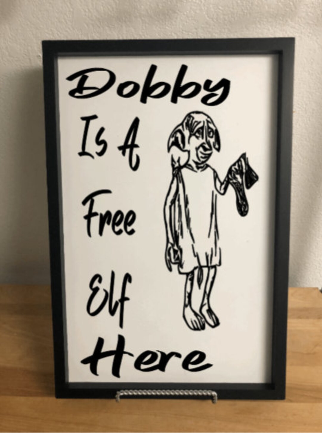 House Elf Wooden Sign / Wizard Sign - Etsy