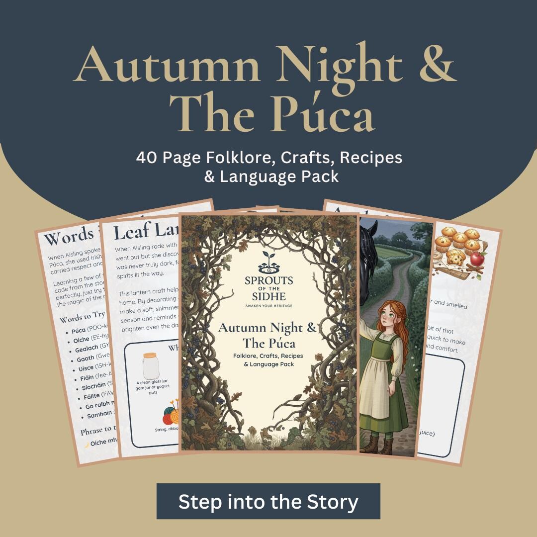 Autumn Night and the Púca | Irish Folklore Story Craft Pack | Halloween ...