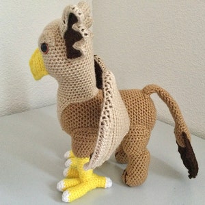 Griffin Pattern - Crochet Gryphon Amigurumi Doll Pattern Photo Tutorial ...