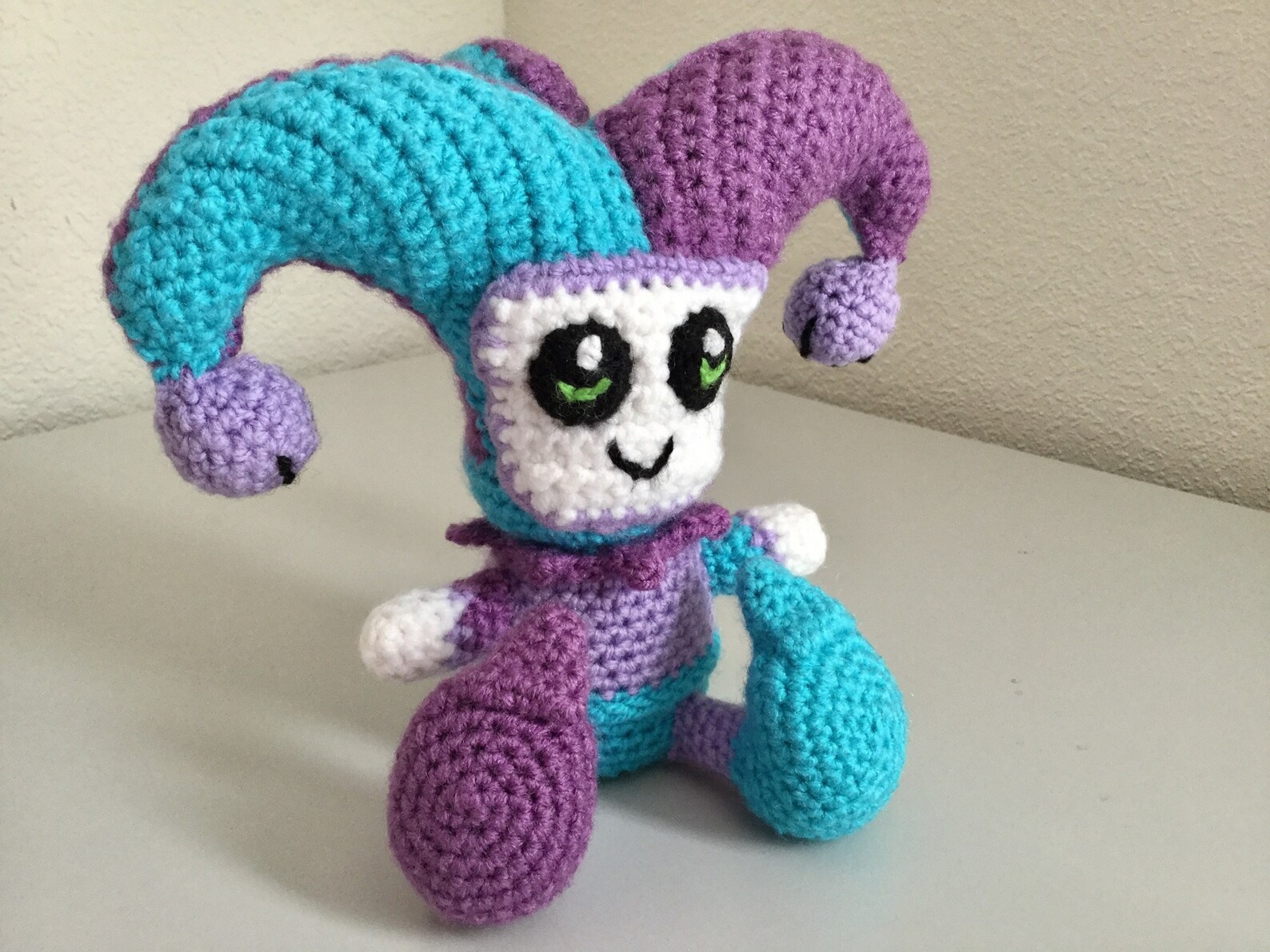 Jester Pattern Crochet Clown Amigurumi Doll Pattern Photo | Etsy
