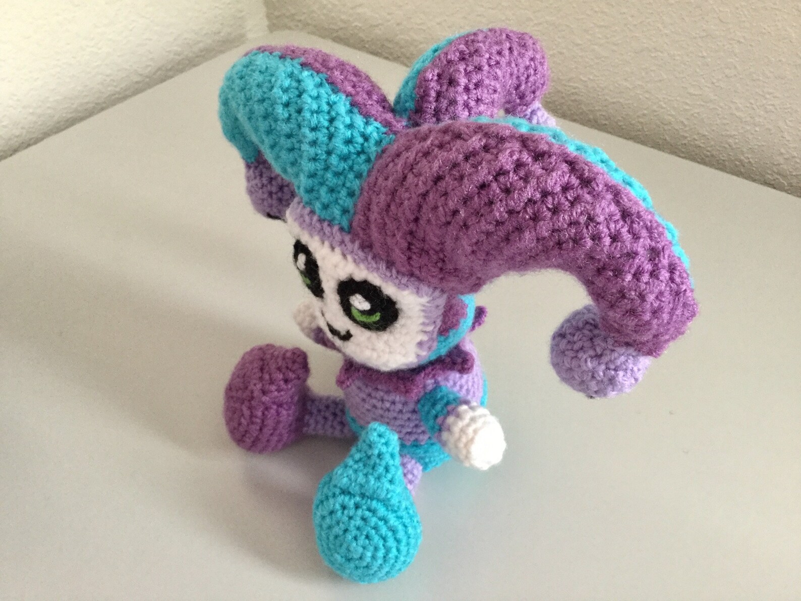 Jester Pattern Crochet Clown Amigurumi Doll Pattern Photo | Etsy