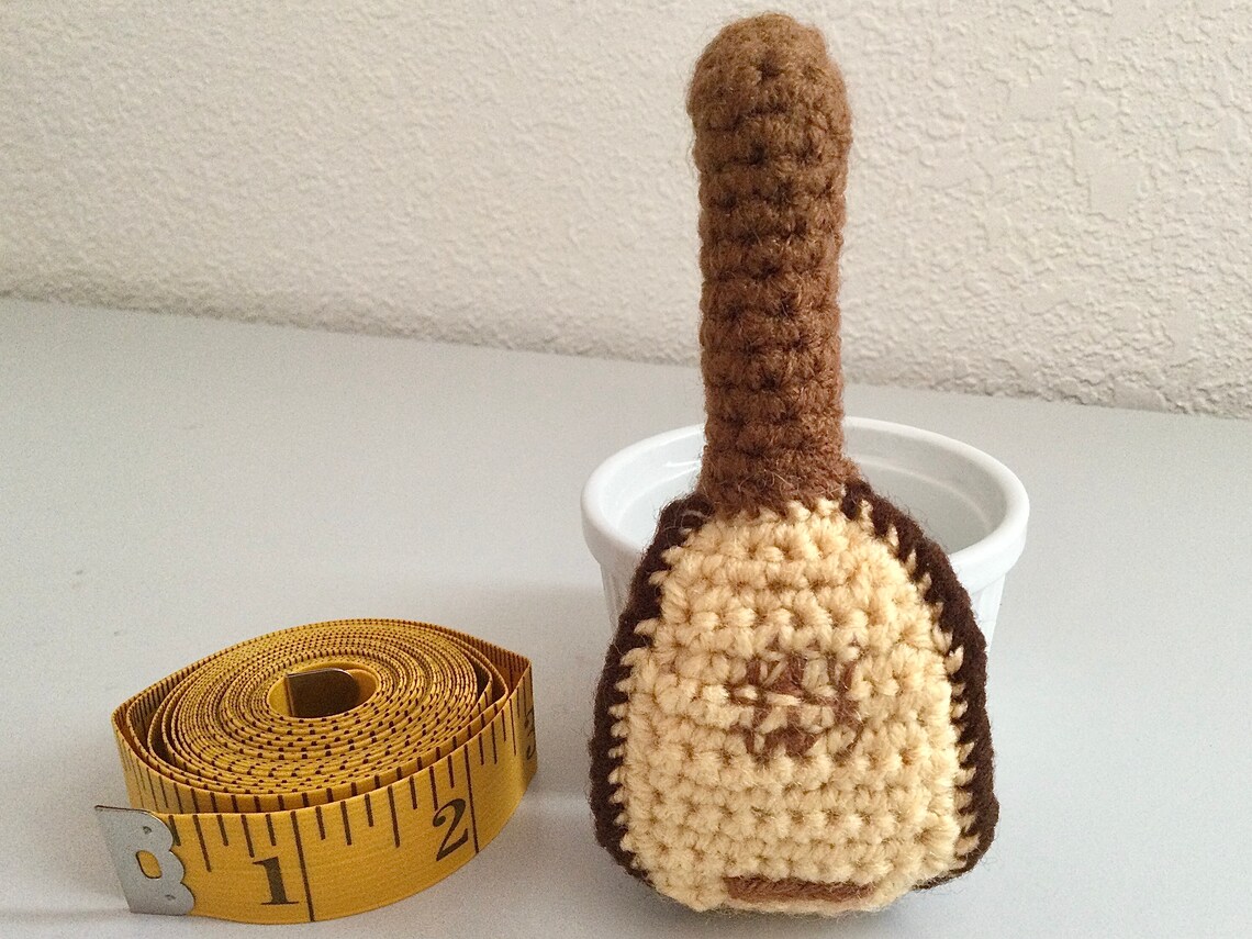 Crochet Lute Instrument Pattern Small Fantasy Lute Amigurumi | Etsy