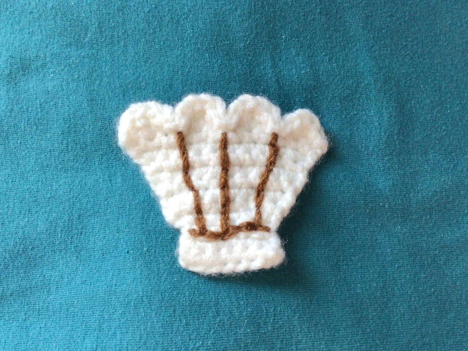 Beach Applique Pattern Set of a Crochet Seashell, Clam and Starfish ...