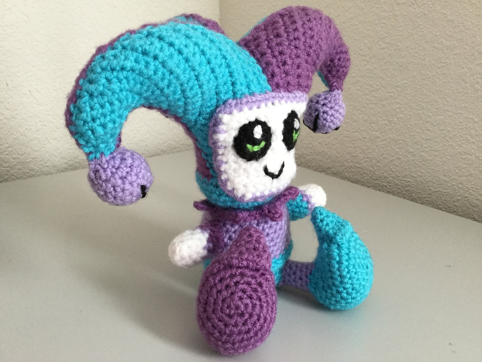 Jester Pattern Crochet Clown Amigurumi Doll Pattern Photo | Etsy