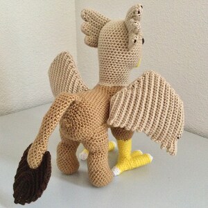 Griffin Pattern - Crochet Gryphon Amigurumi Doll Pattern Photo Tutorial ...