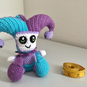 Jester Pattern - Crochet Clown Amigurumi Doll Pattern Photo Tutorial ...