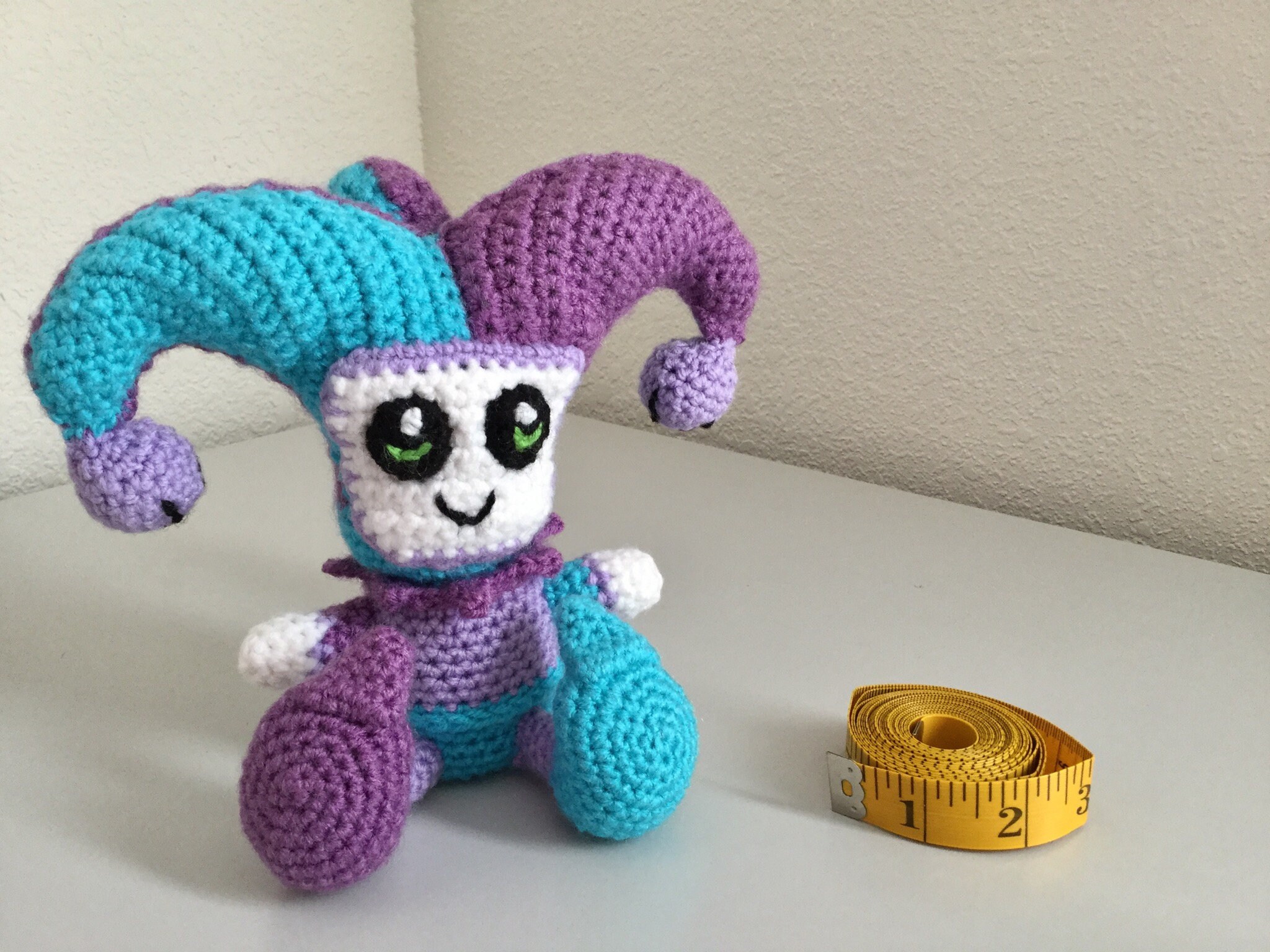 Jester Pattern Crochet Clown Amigurumi Doll Pattern Photo | Etsy