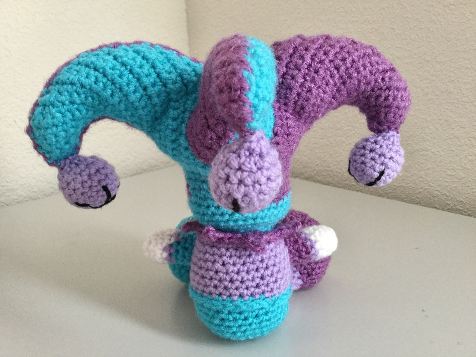 Jester Pattern Crochet Clown Amigurumi Doll Pattern Photo | Etsy