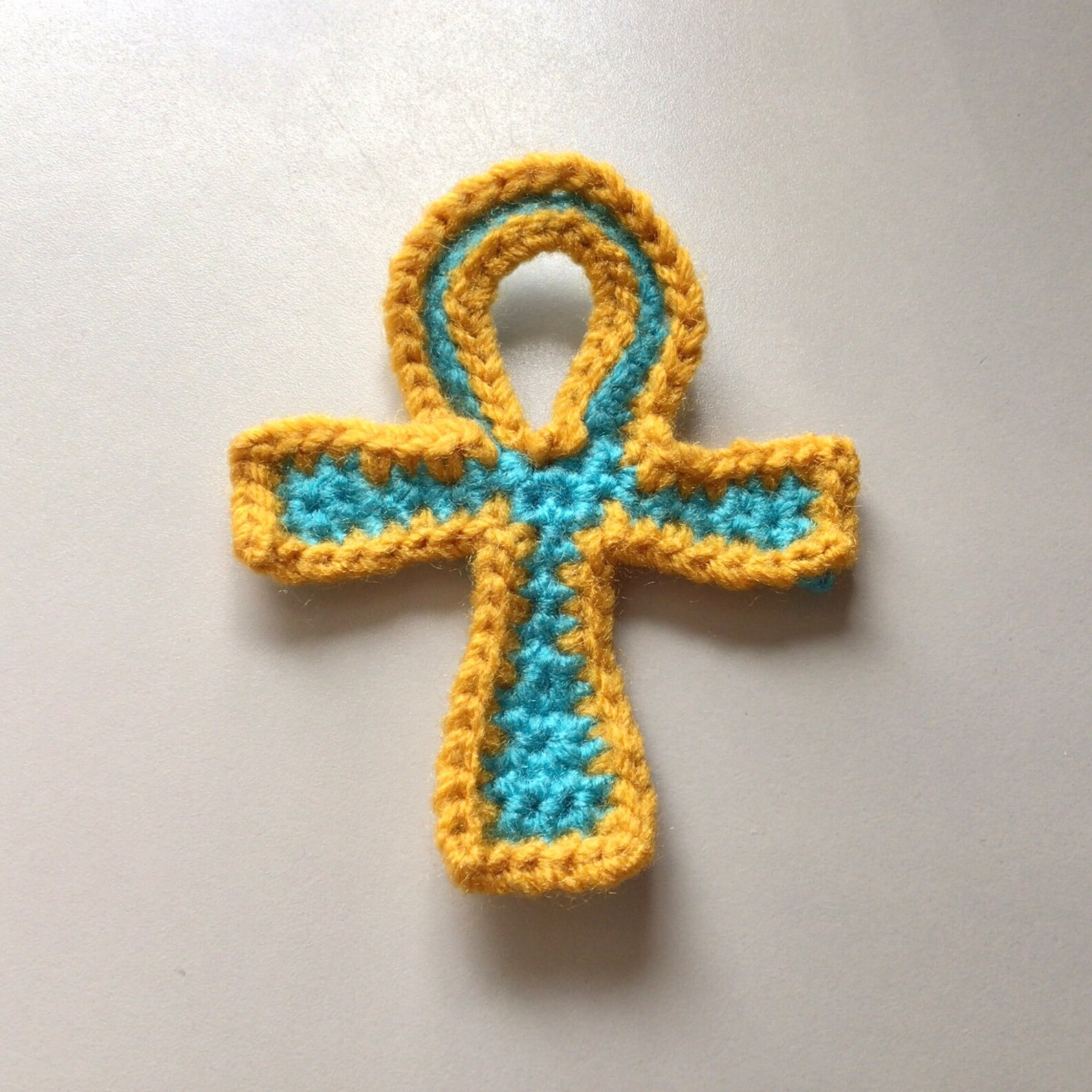 Anubis Applique Digital Crochet Pattern Set, Anubis and Ankh Motif ...