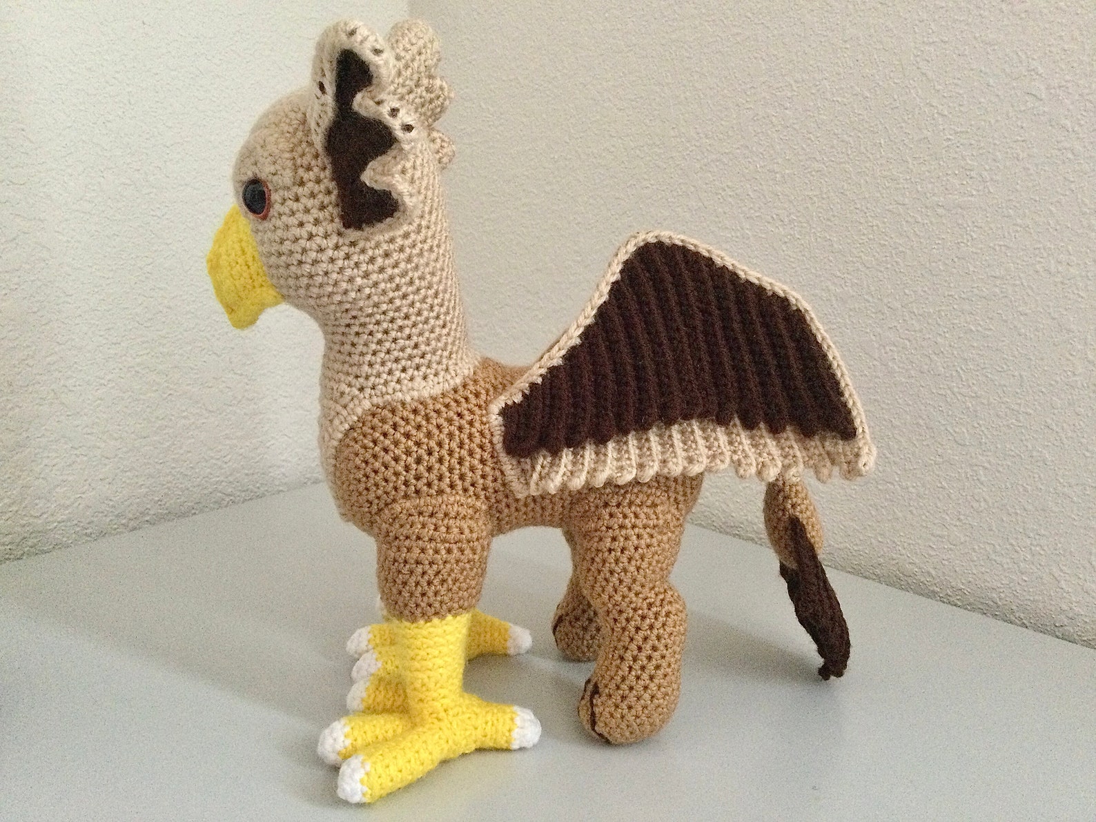 Griffin Pattern Crochet Gryphon Amigurumi Doll Pattern Photo - Etsy