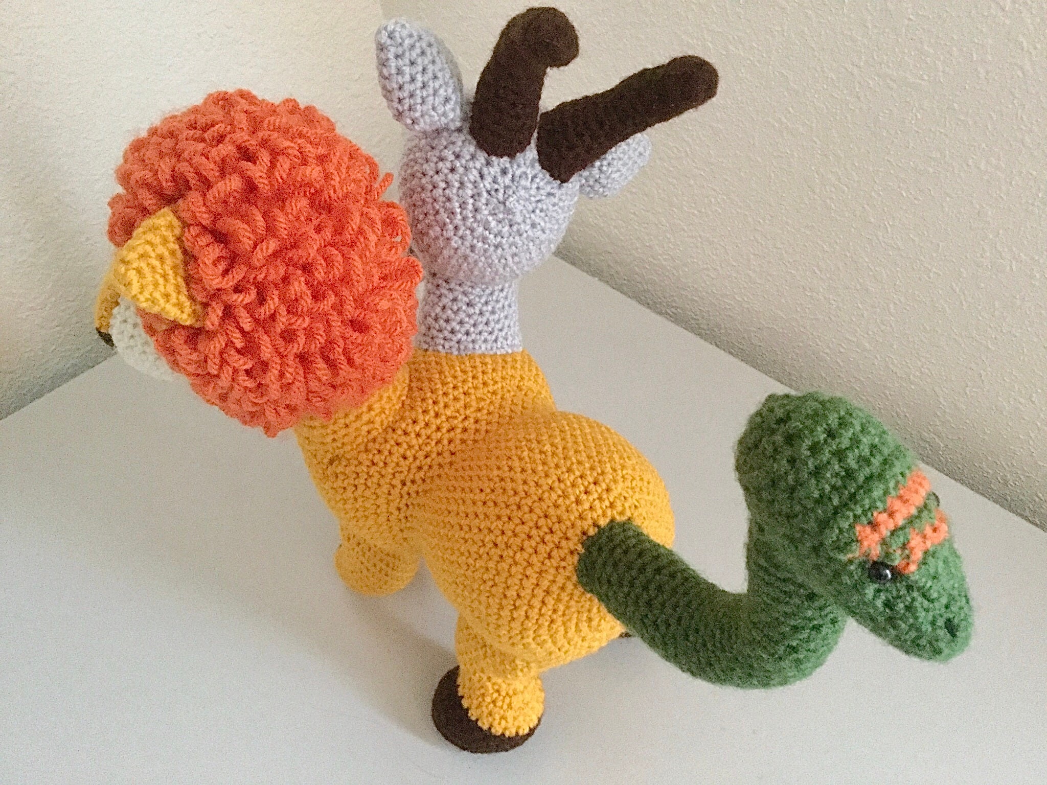 Mythical creatures amigurumi pattern set of a Unicorn Pegasus | Etsy