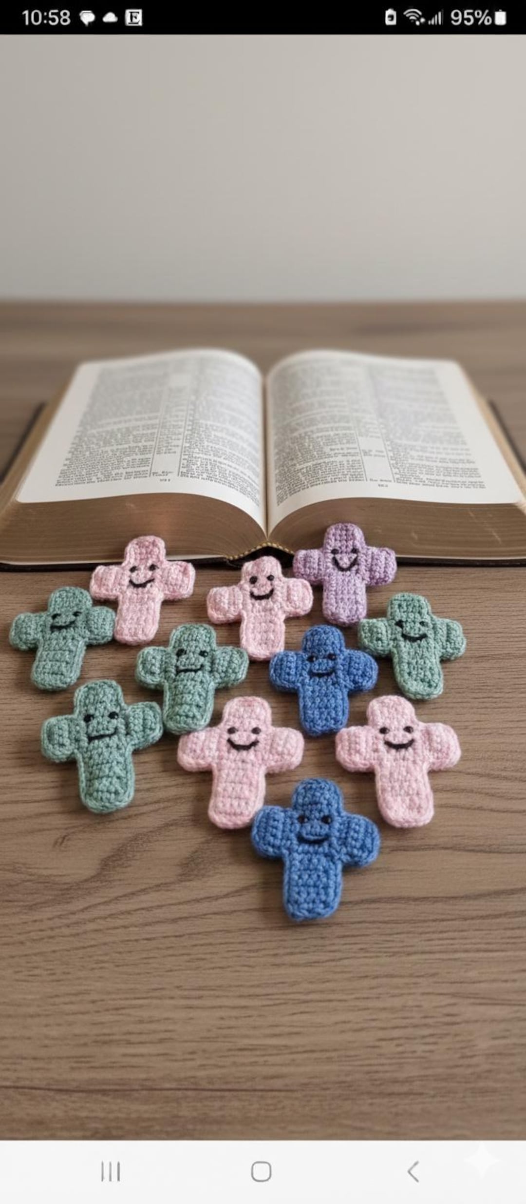 Prayer Pal Cross Crochet Pattern - Etsy