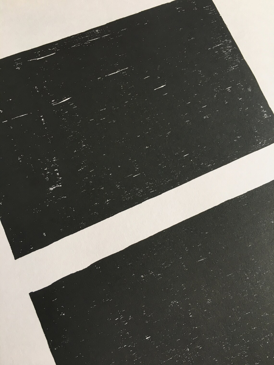 Abstract Woodcut Print 2 – Black & White Relief Art - Etsy Australia