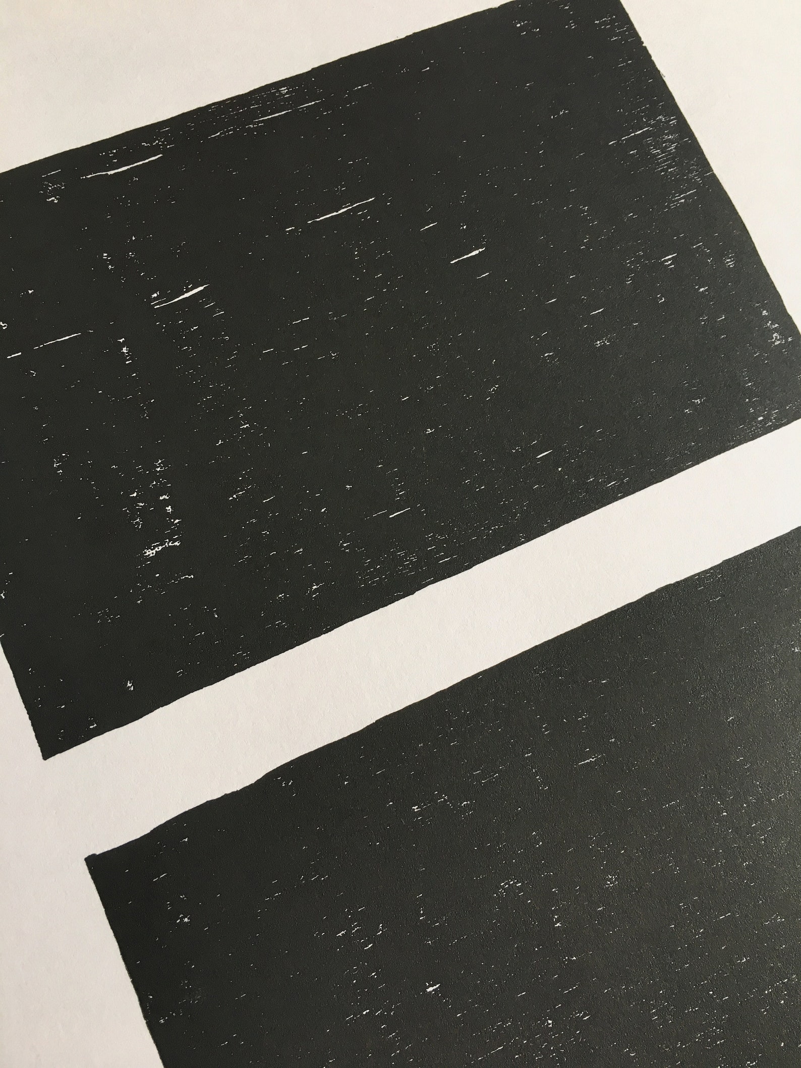 Abstract Woodcut Print 2 – Black & White Relief Art - Etsy Australia