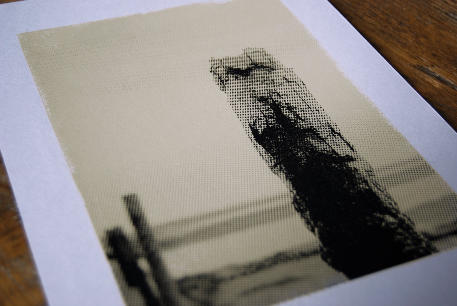 Rusty Marker Post Screenprint – Beach House Wall Art - Etsy