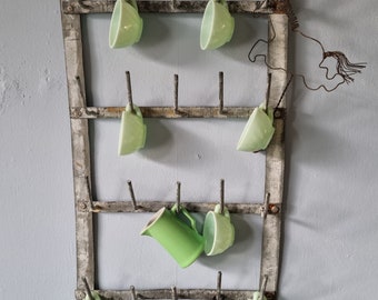 Wall Mounted French Bottle Drying Rack - Etsy
