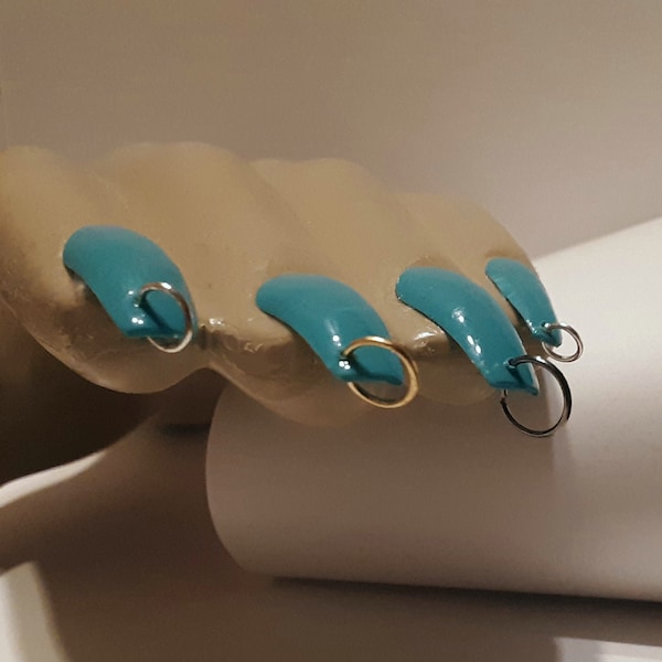 Fingernail Art - Etsy