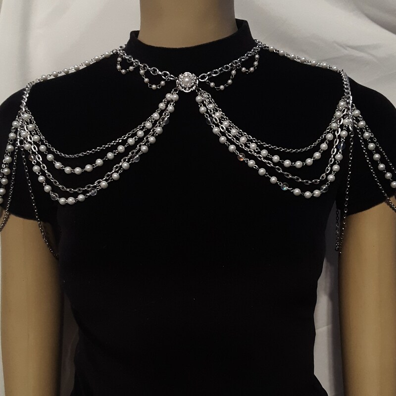 Shoulder Necklace - Etsy