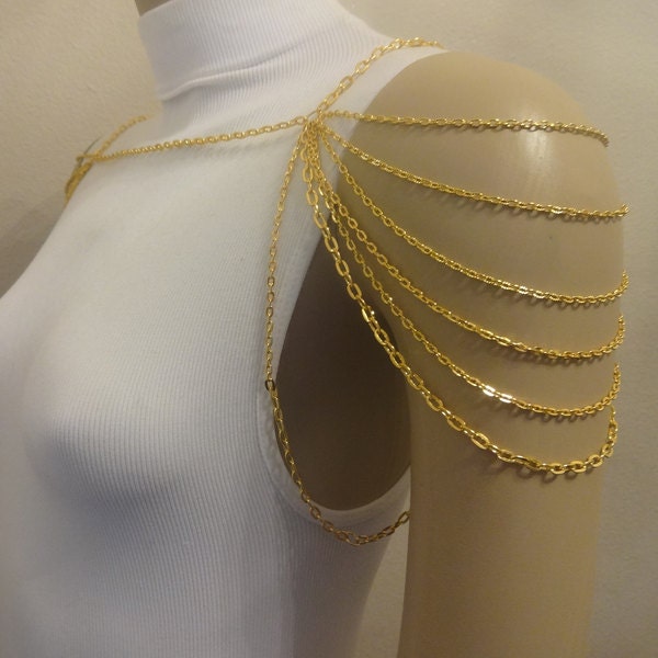 Shoulder Necklace - Etsy