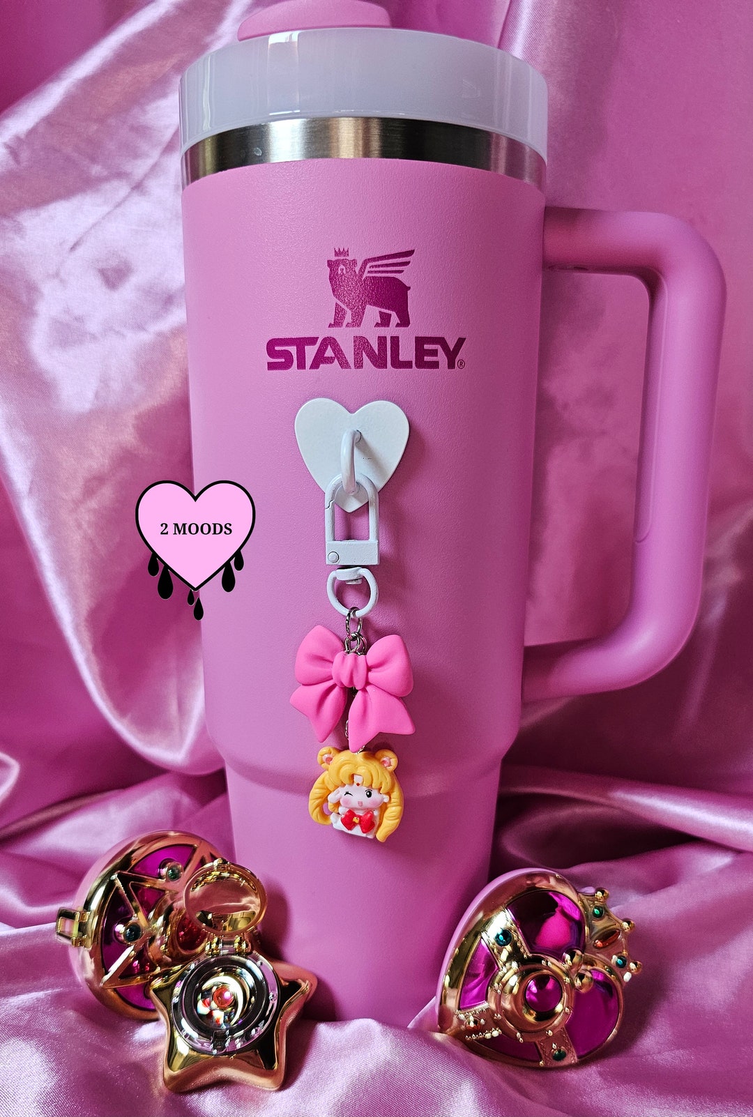 Stanley Cup Charm With Holder - Stanley Accessories - Yeti Cup Charms ...