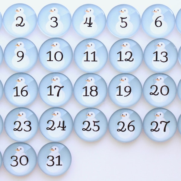 Number Magnets - Etsy