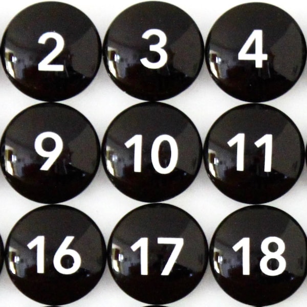 Number Magnets - Etsy