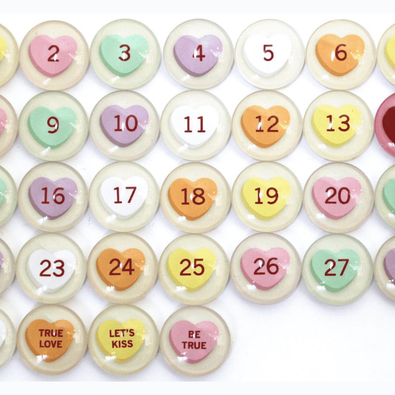 Number Magnets - Etsy