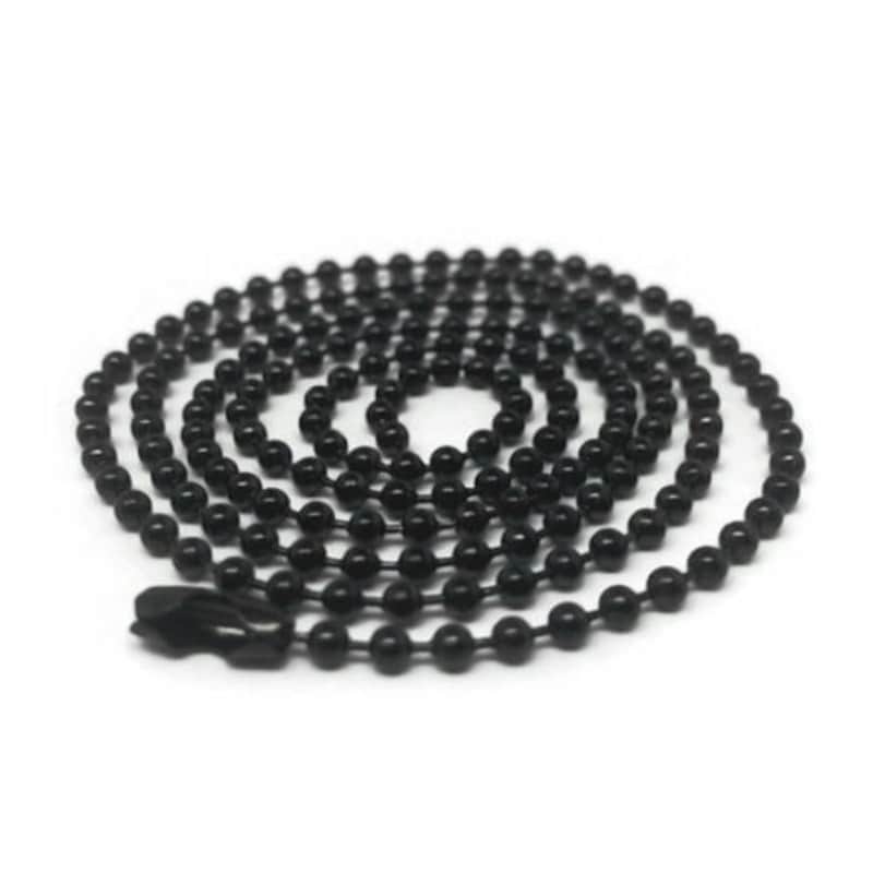 Stainless Steel Beads Black - Etsy