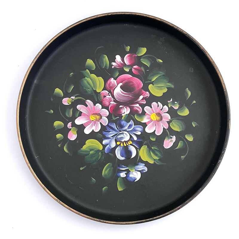 Tole Painted Flowers - Etsy