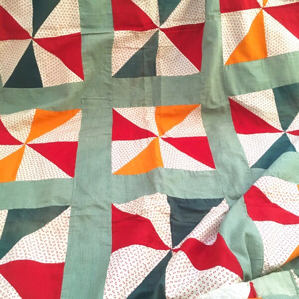 Calico Quilt - Etsy