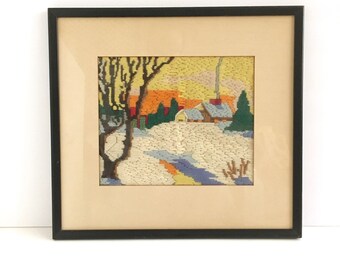 Sunset Needlepoint - Etsy