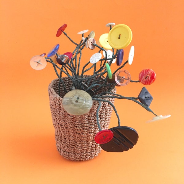 Button Bouquet - Etsy