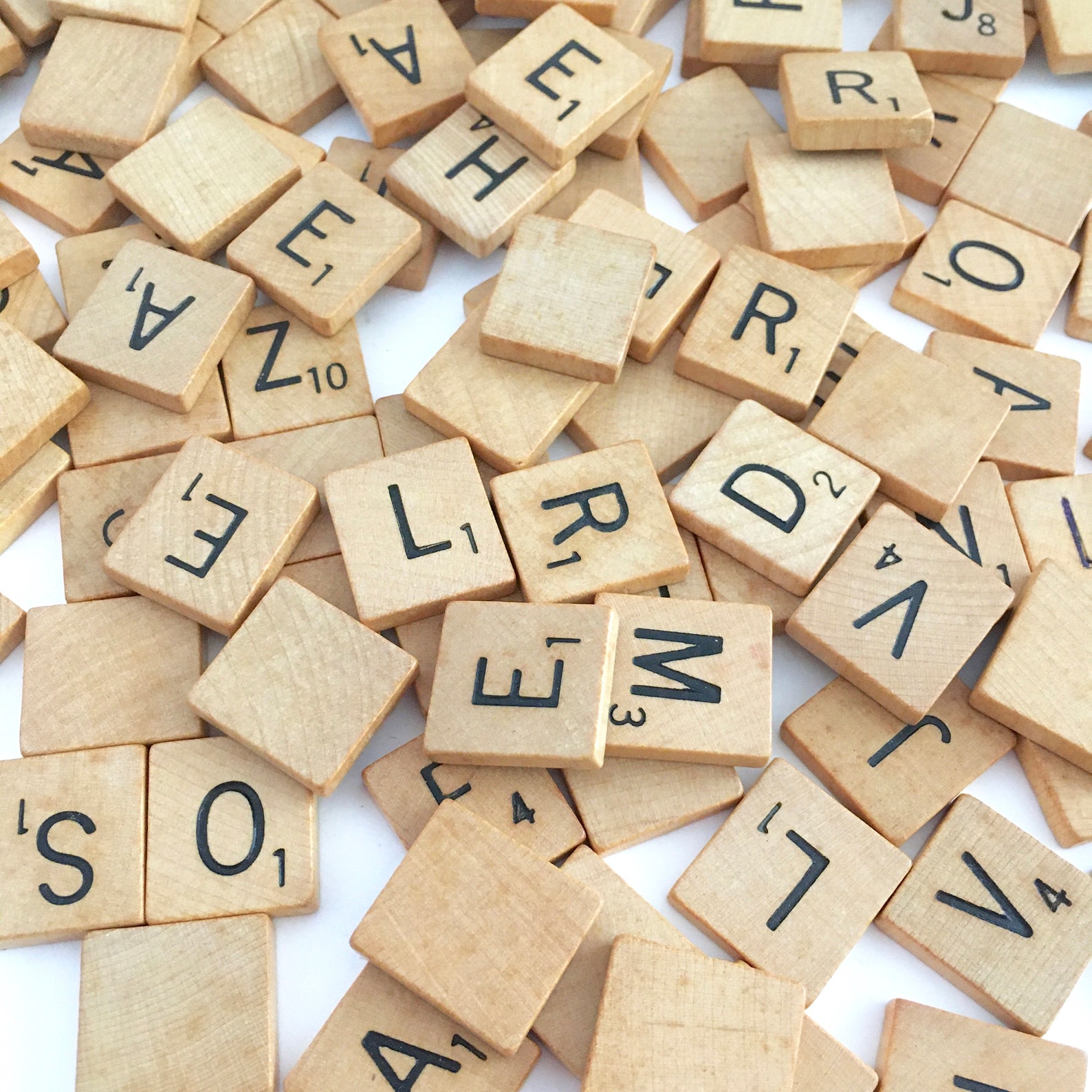Scrabble Tiles Big Bag of Letters Wooden Letter Tile Lot of | Etsy UK