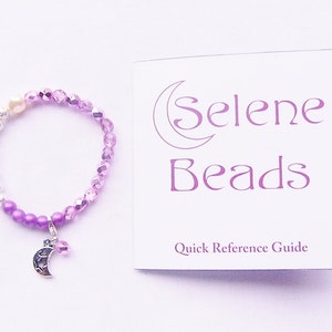 Period Tracking Bracelet, Selene Beads Bracelet, Menstruation Bracelet ...
