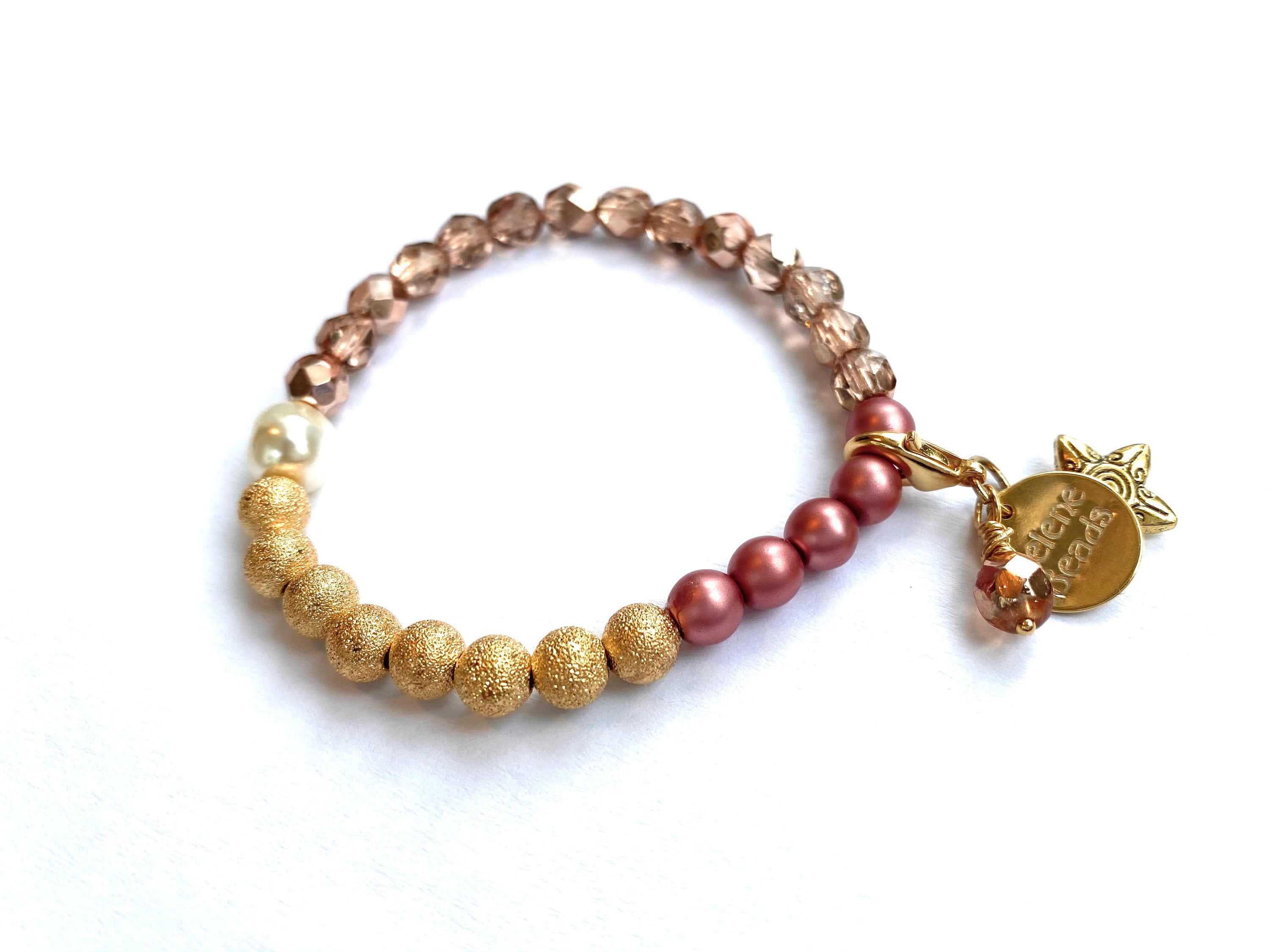 Period Tracking Bracelet, Selene Beads Bracelet, Menstruation Bracelet ...
