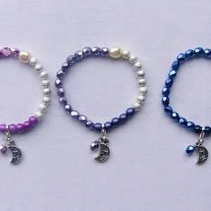 Period Tracking Bracelet, Selene Beads Bracelet, Tween Jewelry ...