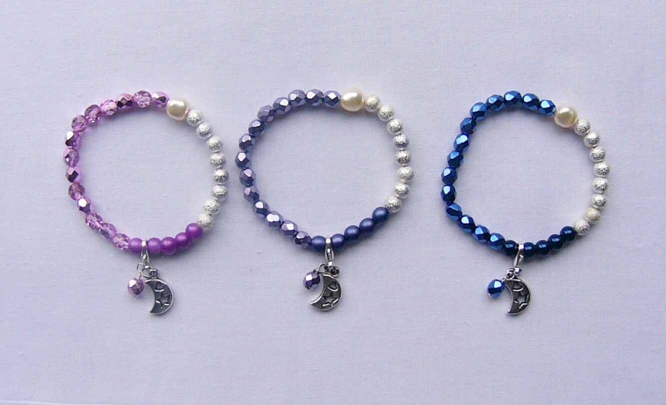 Period Tracking Bracelet, Selene Beads Bracelet, Tween Jewelry ...