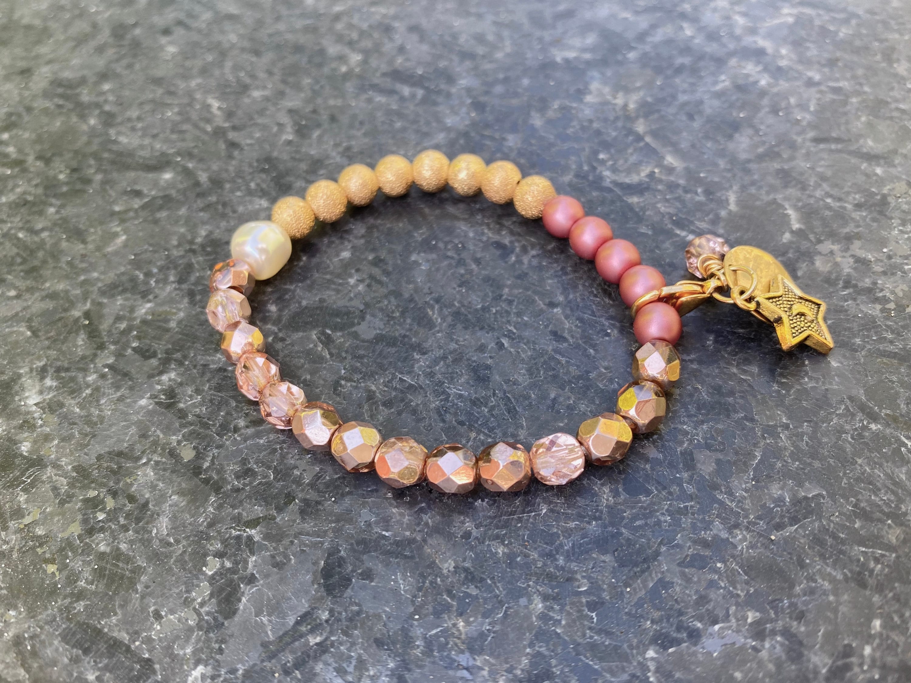 Period Tracking Bracelet, Selene Beads Bracelet, Menstruation Bracelet ...