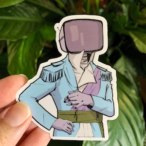Saga Comic Prince Robot IV Die Cut Vinyl Sticker Comic Art - Etsy