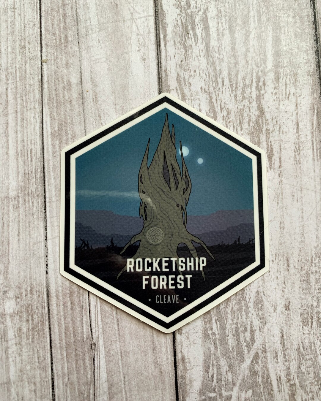 Saga Comic Sticker: Rocketship Forest, Weatherproof Vinyl Decal - Etsy