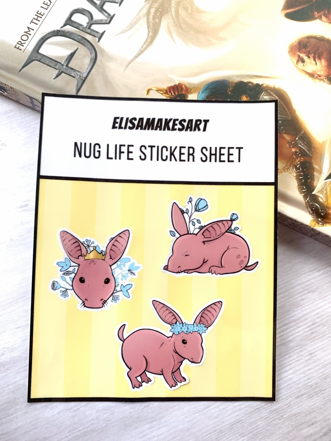 Nug Life Sticker Sheet • Vinyl Sticker Set • Dragon Age • 4x5 - Etsy