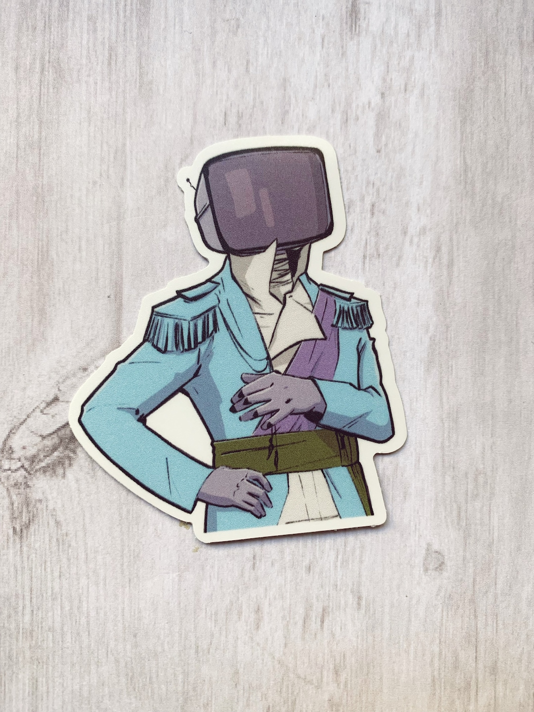 Saga Comic Prince Robot IV Die Cut Vinyl Sticker Comic Art - Etsy